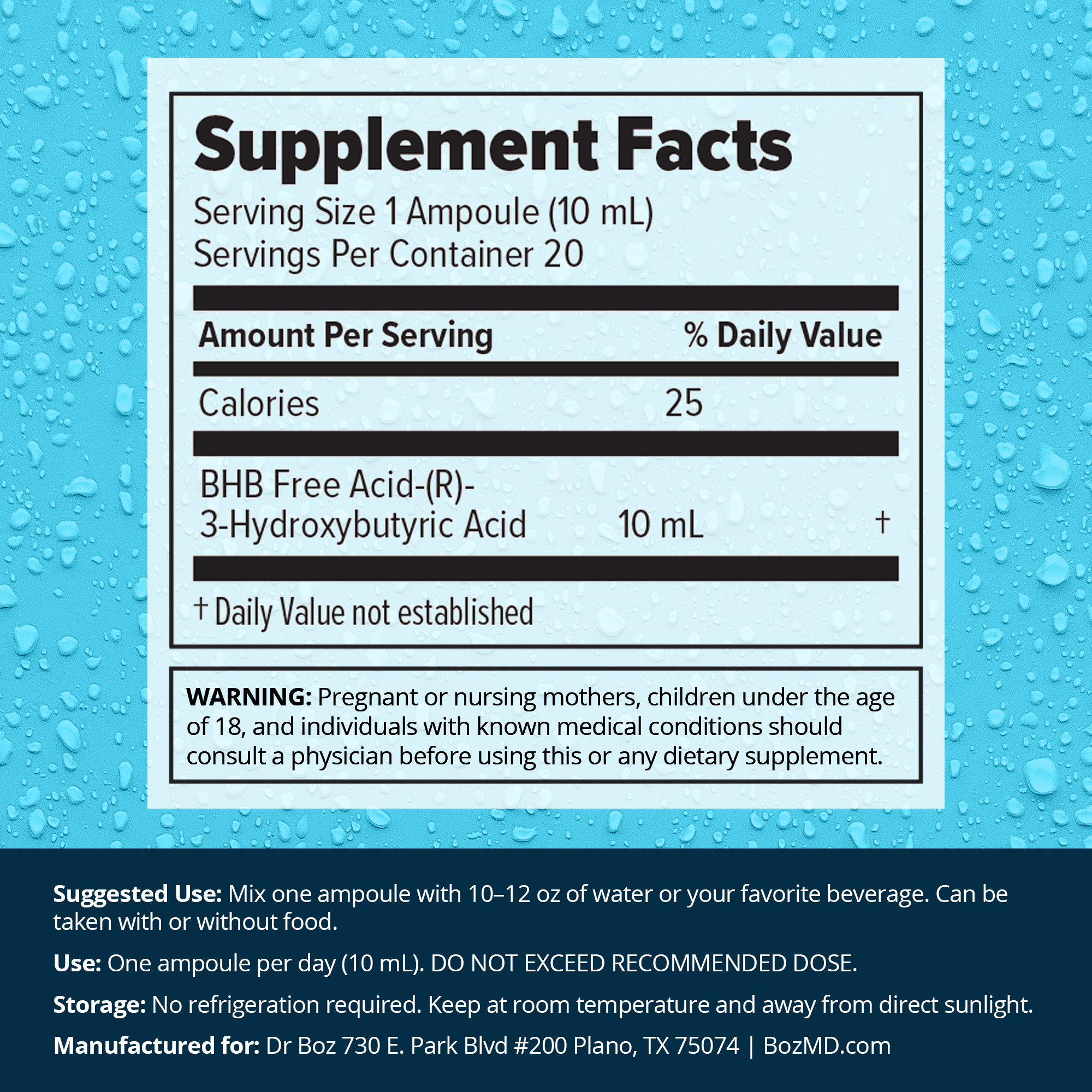 Bozmd What are the ingredients and supplement facts for the Pucker Up ...